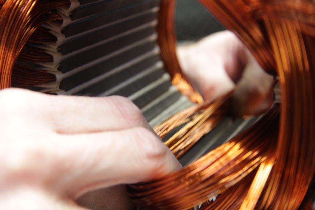 Elektromotor wikkelen - ACE Wikkeltechniek